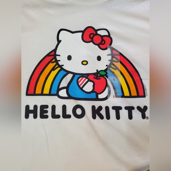 Old Navy | Tops | Hello Kitty Old Navy Tshirt White Color 0 Cotton New ...